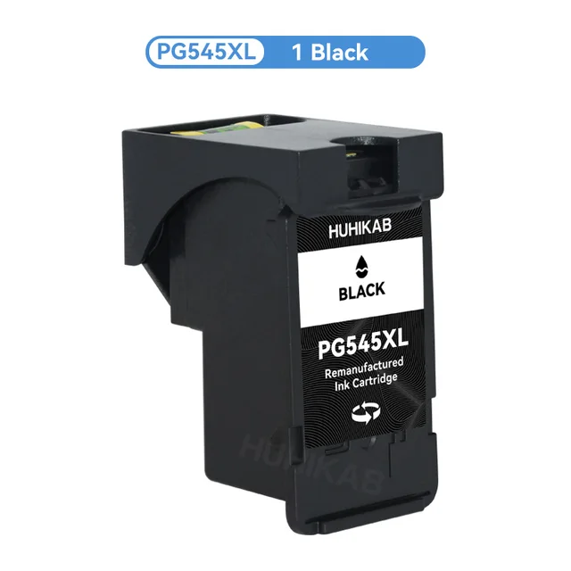 HUHIKAB PG545 CL546 Compatible Refillable Ink Cartridge for Canon 545 ...
