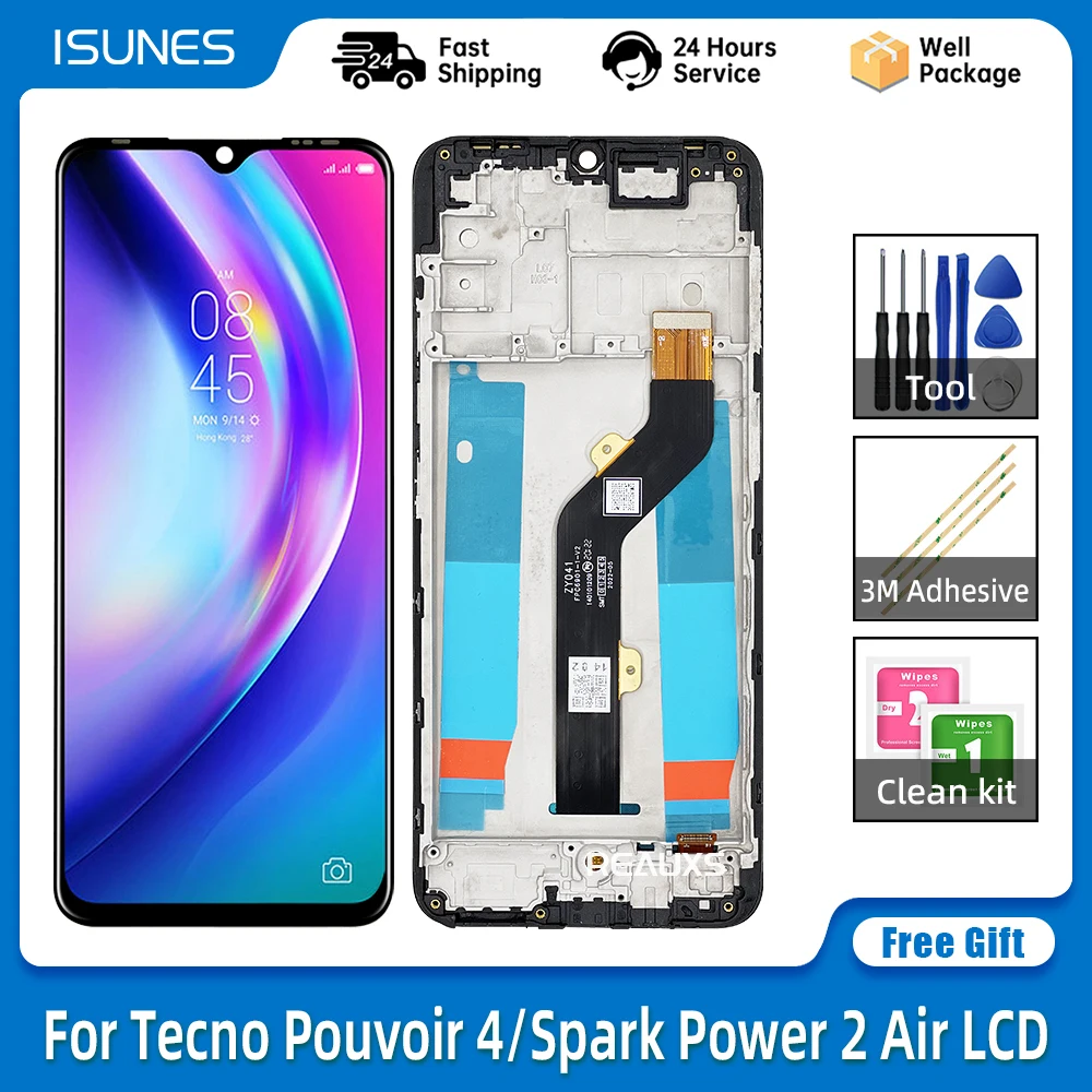 7-0-Original-For-Tecno-Pouvoir-4-LC7-LCD-Display-Touch-Screen-Digitizer ...