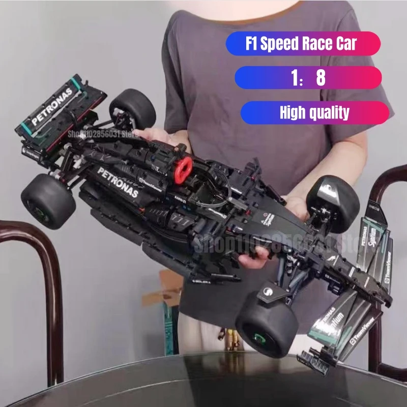 Technical-Speed-Race-Car-Building-Blocks-F1-W14-E-Performance-Assemble ...