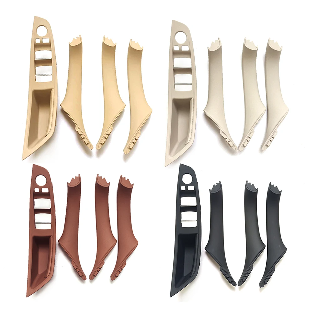 LHD Beige Black Red Interior Door Armrest Recessed Panel Door Pull ...