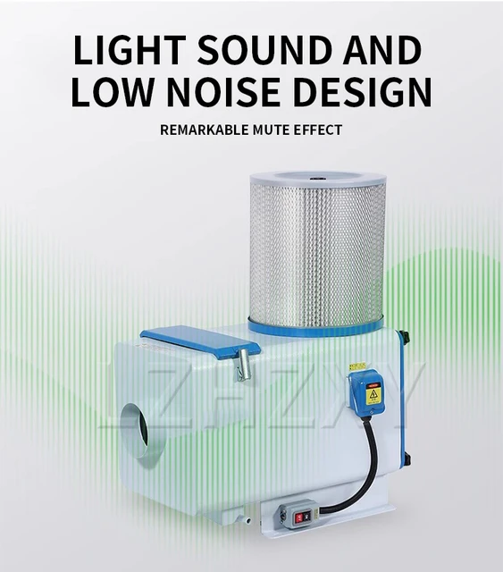 Centrifugal 220V 750W CNC Mist Collector HK-75B Oil Mist Collector ...