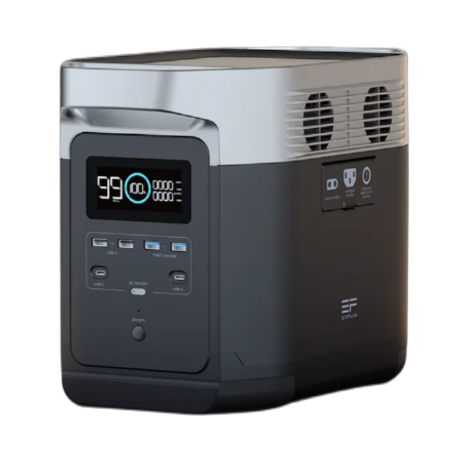 ECOFLOW DELTA 1300 Fast charge portable power station LiFePO4 1260Wh ...