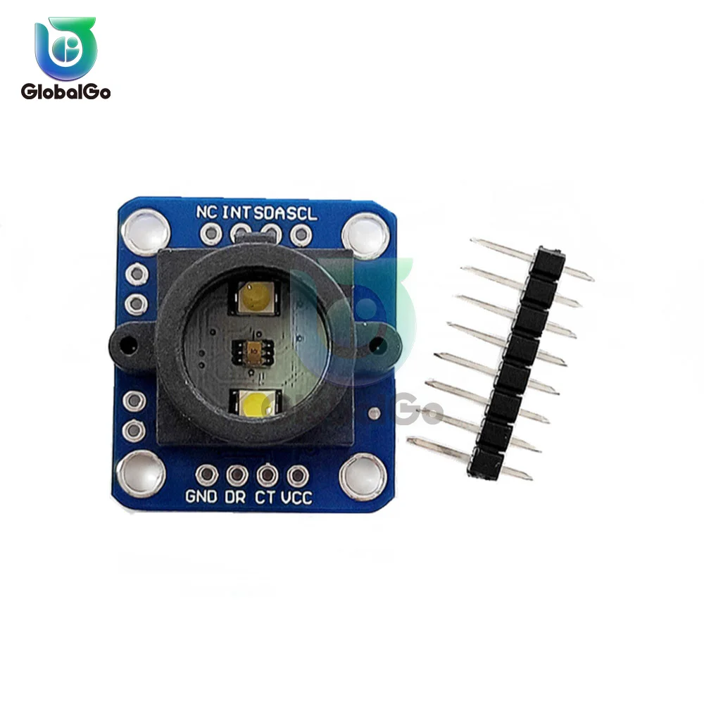 GY 33 3 5v cor sensor de identificação sensor módulo tcs34725 RGB0 255 ...