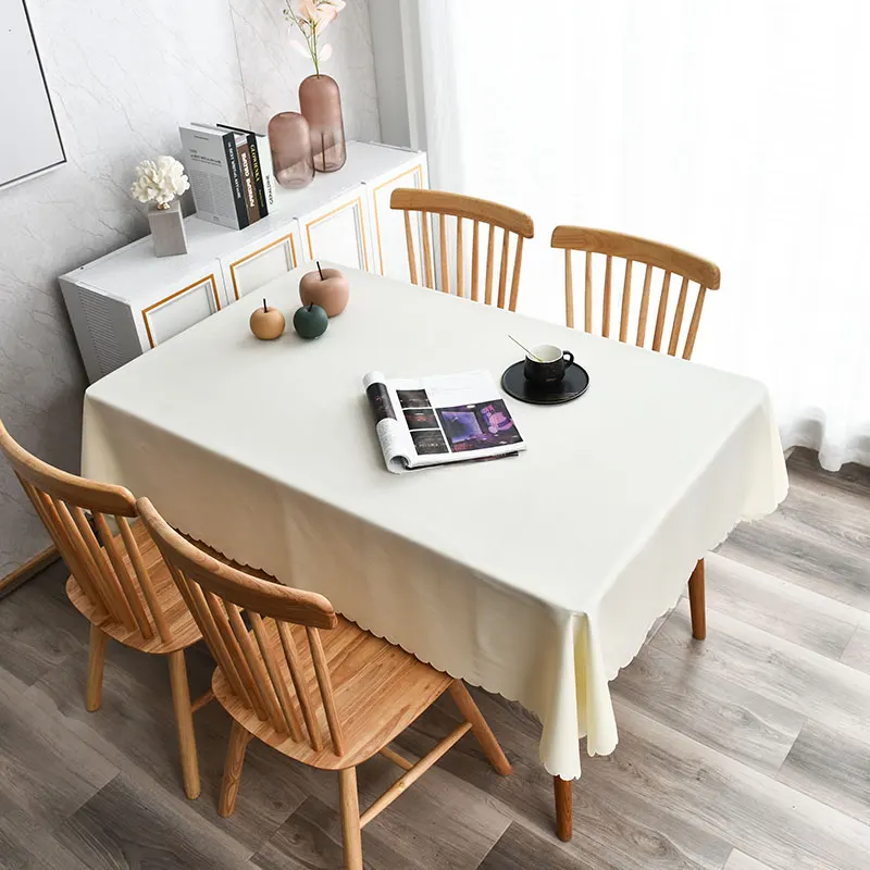 100-Polyester-Tablecloth-Kitchen-Restaurant-Party-Holiday-Table ...