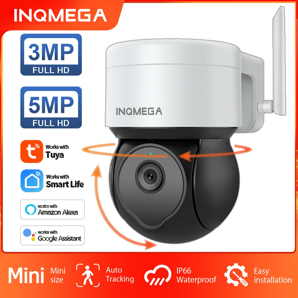 INQMEGA-5MP-Tuya-Outdoor-PTZ-Camera-Ai-Human-Detect-1080P-Security-CCTV ...