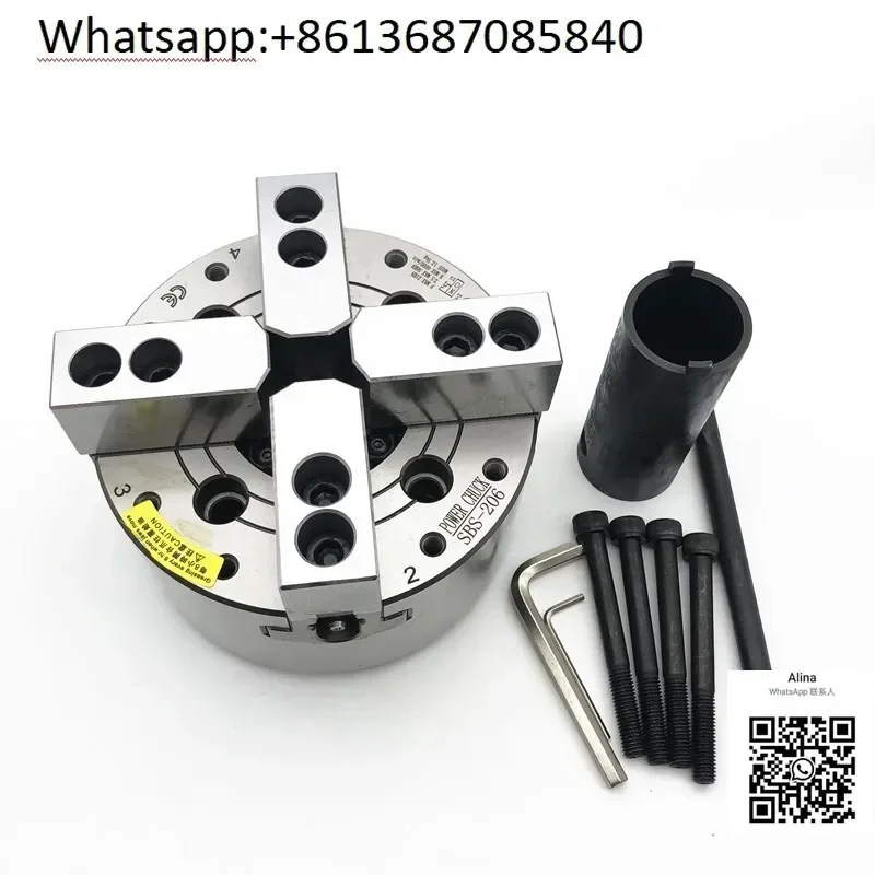 Taiwan-standard-hydraulic-chuck-hydraulic-power-chuck-6-inch-hollow ...