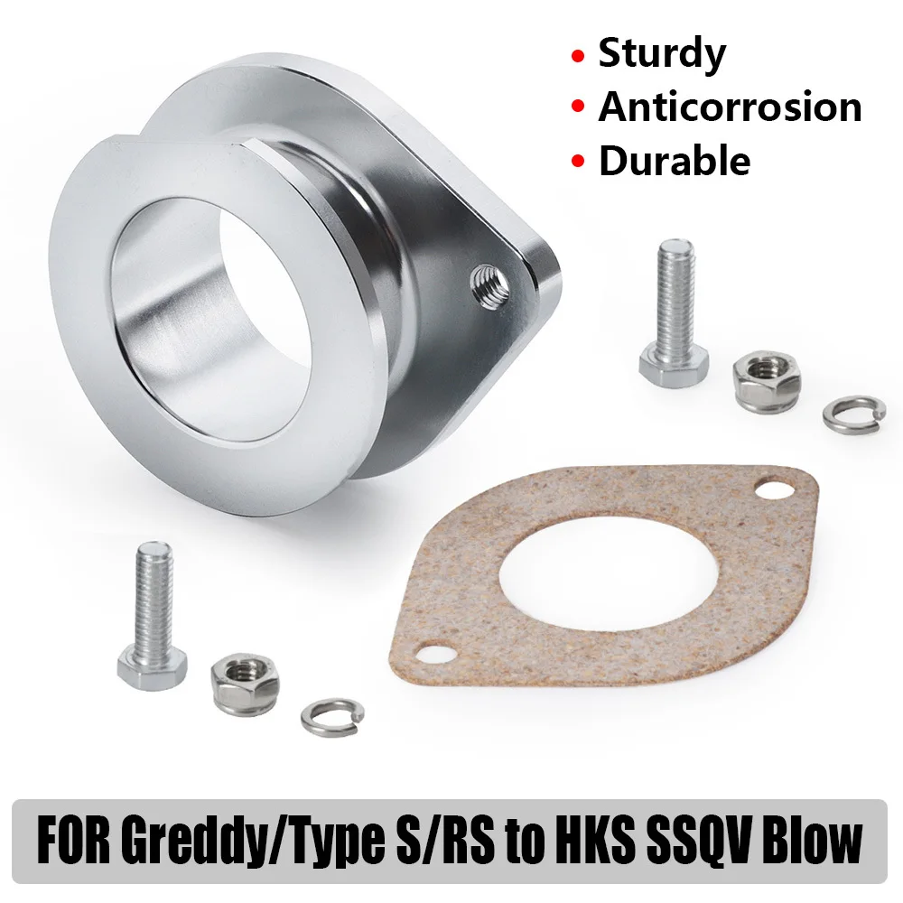 Greddy-Type-S-RS-Aluminum-BOV-Bypass-Flange-Adapter-Connector-With ...