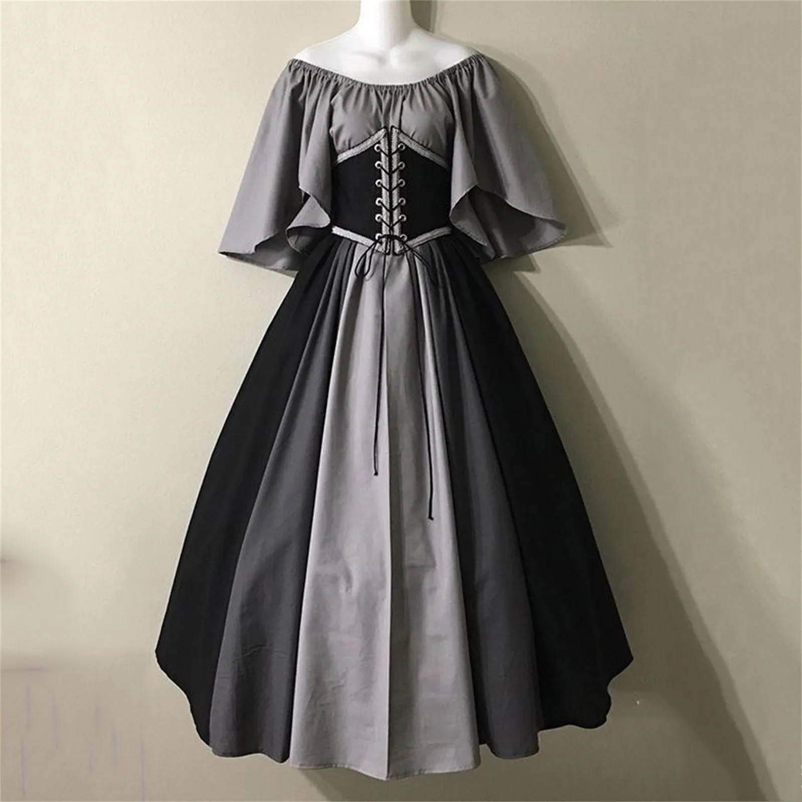 Disfraz-de-elfo-Vintage-Medieval-para-mujer-vestido-de-princesa-cors-ce ...
