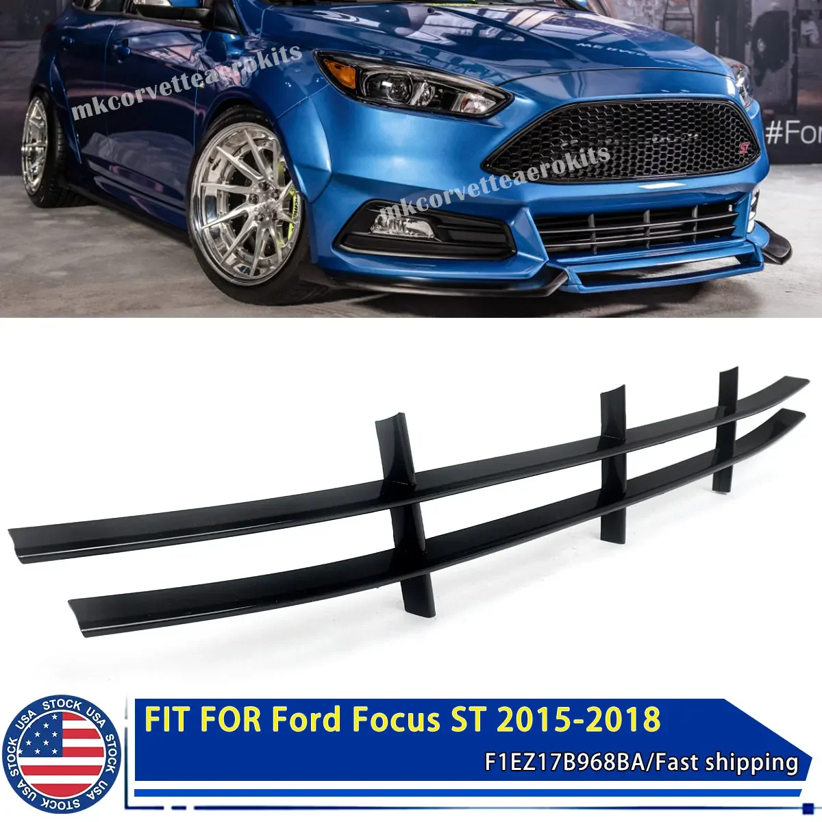 For-Ford-Focus-ST-2015-2018-Front-Bumper-Lower-Grille-Grill-Gloss-Black.jpg