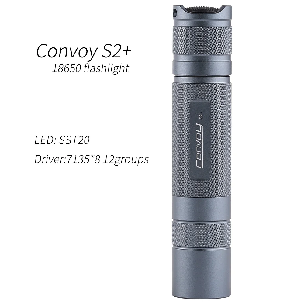 Convoy-Flashlight-S2-Plus-SST20-Linterna-Led-18650-Torch-Flash-Light ...
