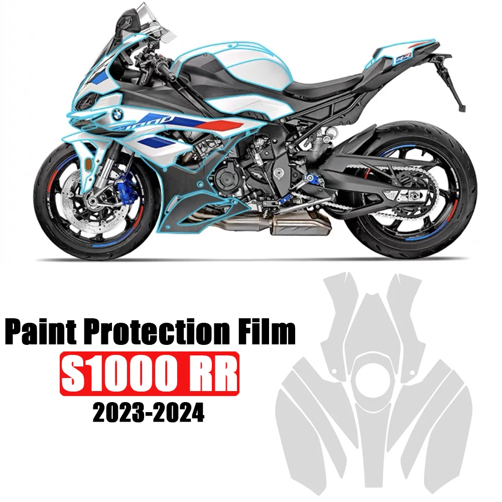 2023-2024 S1000RR TPU Protective Film Motorcycle PPF Paint Fairing ...