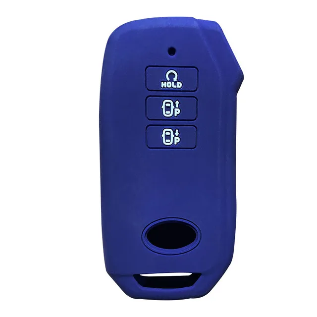 Silicone Car Key Cover Holder Fob For Kia EV6 K5 Carnival Mq4 Seltos ...