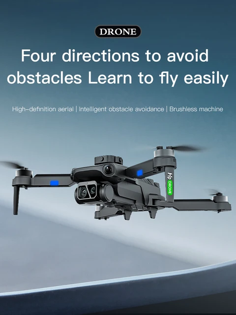 2023 New Genai H9 Obstacle Avoidance 360°Drone Dual HD Camera ...