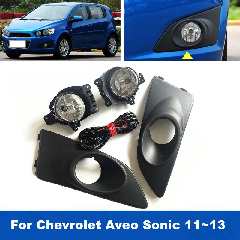 1Set Left and Right Clear Lens Set Fog Lights Driving Lamps For ...