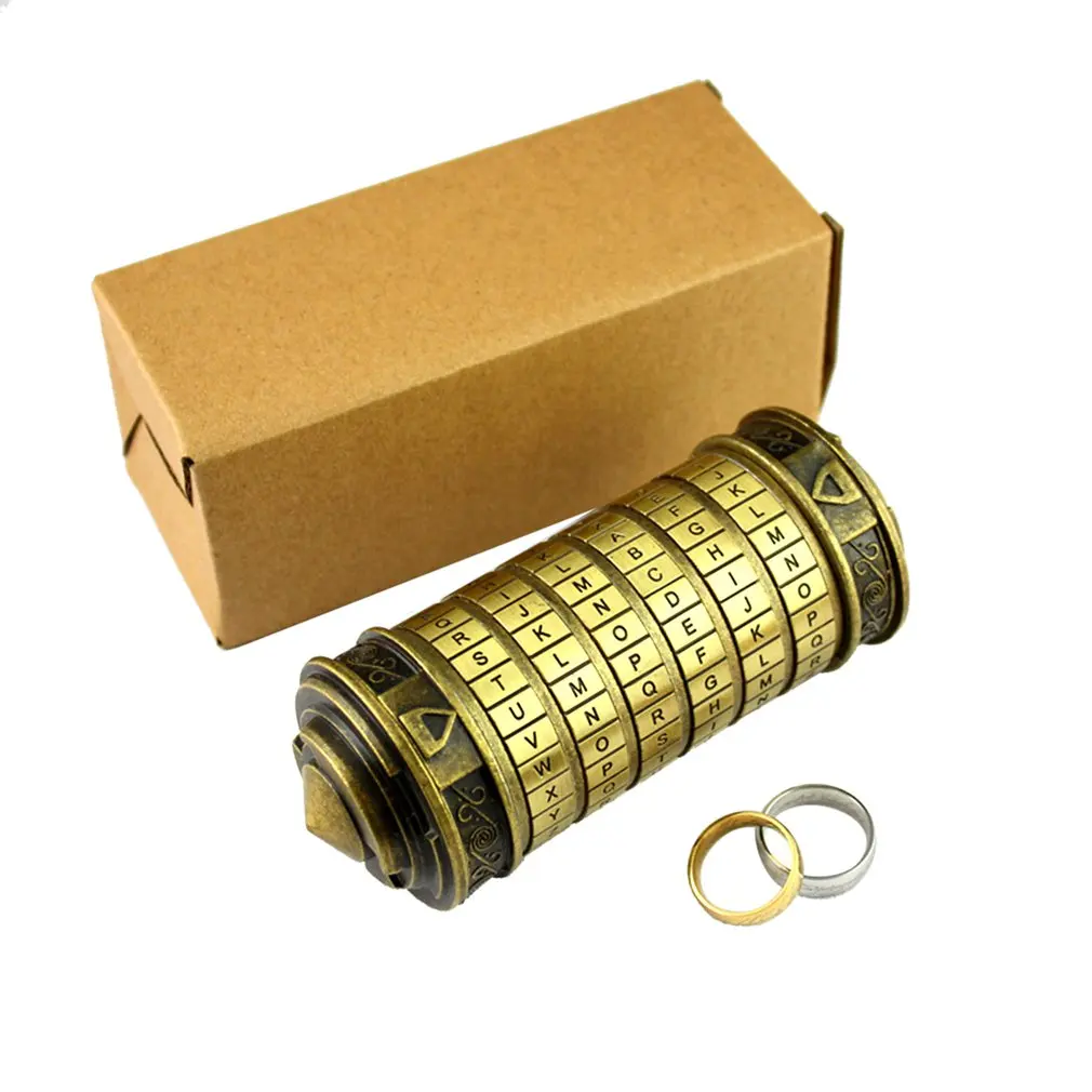 Juguetes-de-c-digo-de-Metal-Cryptex-cerraduras-regalos-de-boda-regalo ...