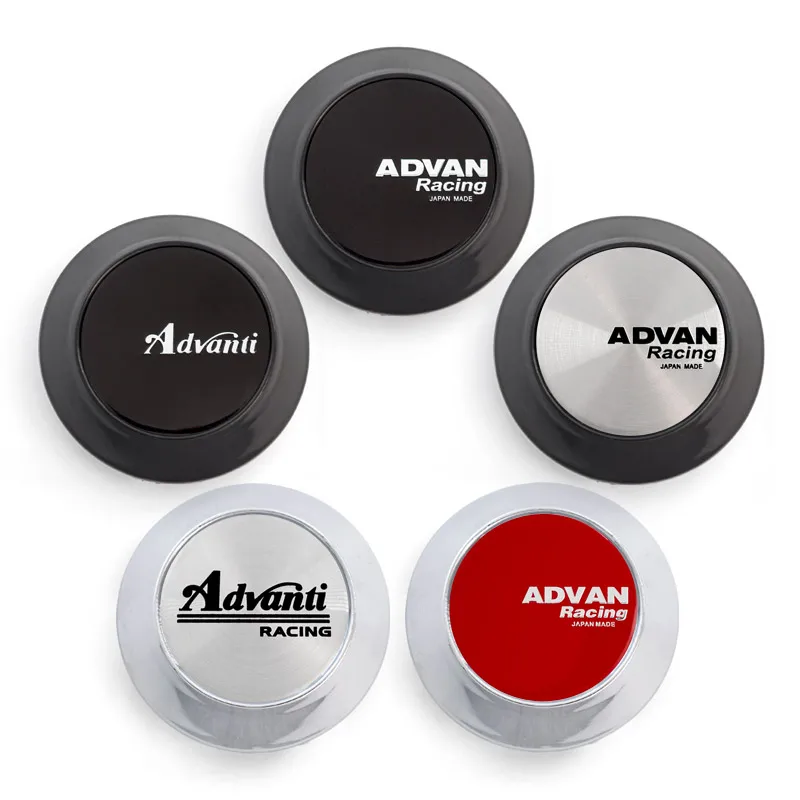4PCS/lot 68MM 10 COLORS Car Wheel Center Caps for ADVAN Racing Advanti ...