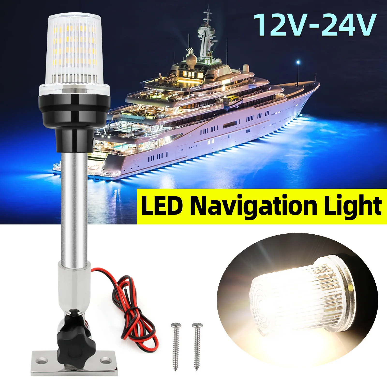 Led Anchor Lights For Boats Boat Stern Light | Port Starboard Light