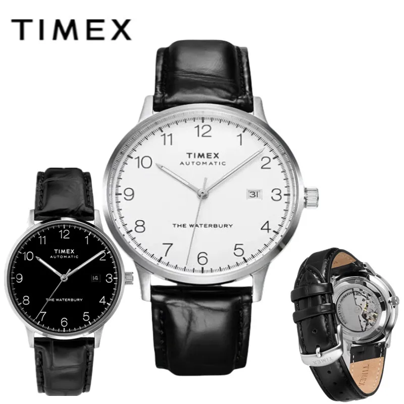 TIMEX-reloj-autom-tico-de-lujo-para-hombre-cron-grafo-mec-nico-autom ...