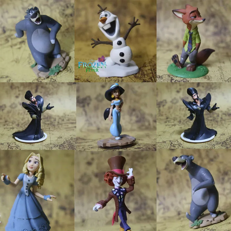 Zootropolis-NickWilde-ALICE-IN-WONDERLAN-Aladdin-Action-Figures-Anime ...