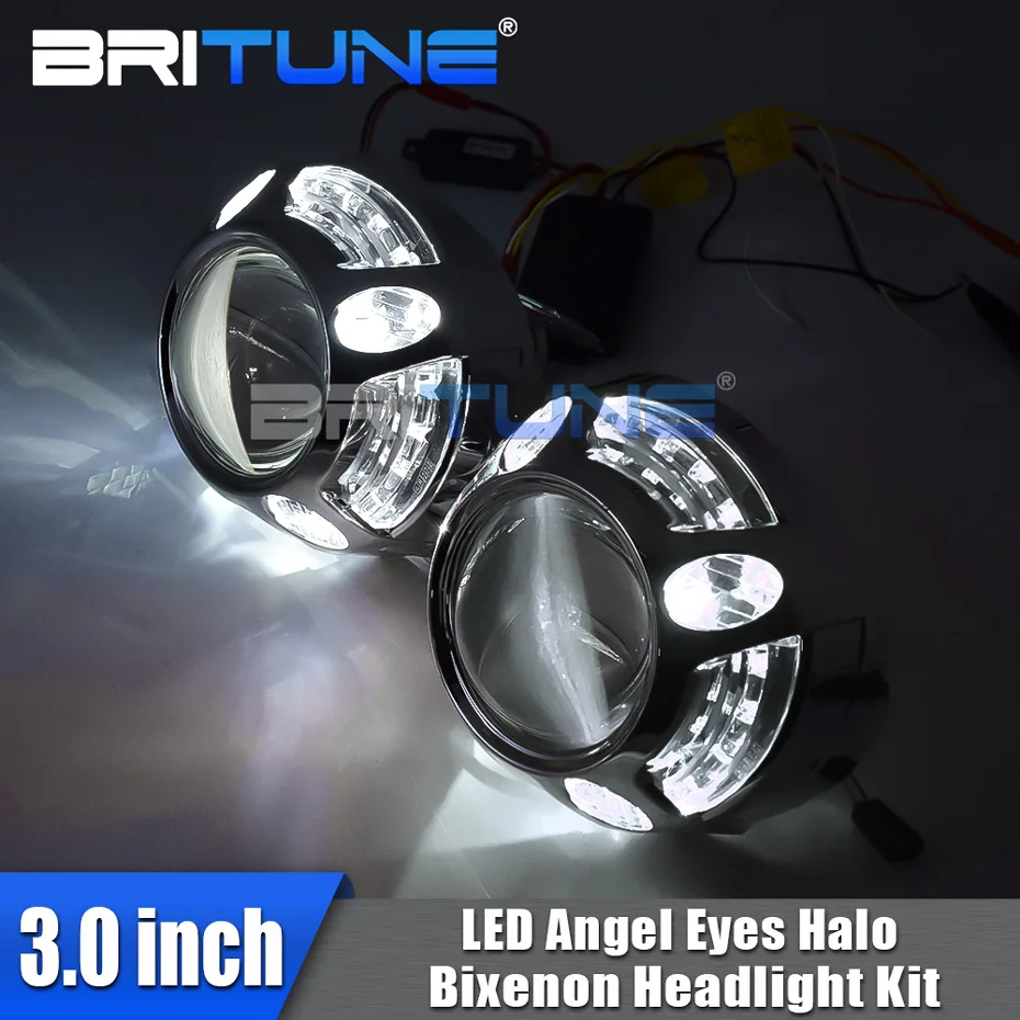 Britune-Bi-Xenon-Lens-Angel-Eyes-Switchback-Turn-Signal-Projector-Kit-3 ...