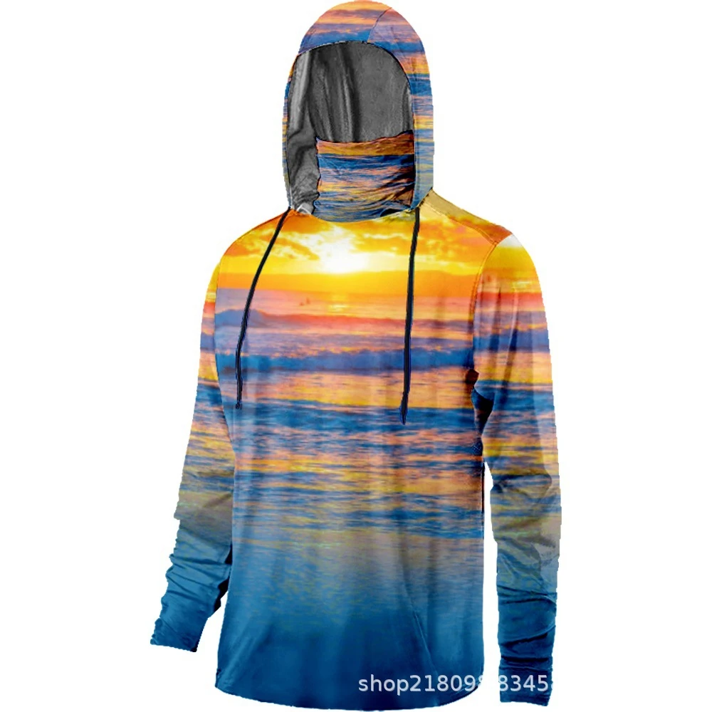 Hooded-Fishing-Clothes-Men-Face-Cover-Hoodie-Sun-Protection-Mask-Jersey ...