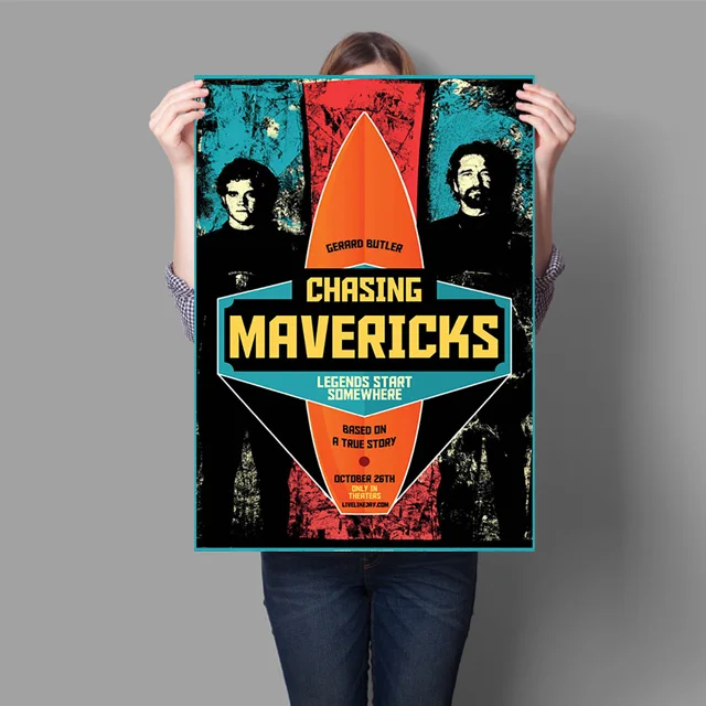 Chasing Mavericks Poster