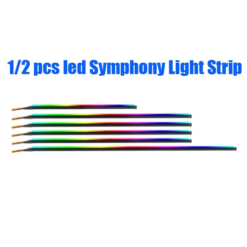 1-2-pcs-LED-Light-Strips-Symphony-35-75-110cm-Light-Strip-213-Color-Car ...