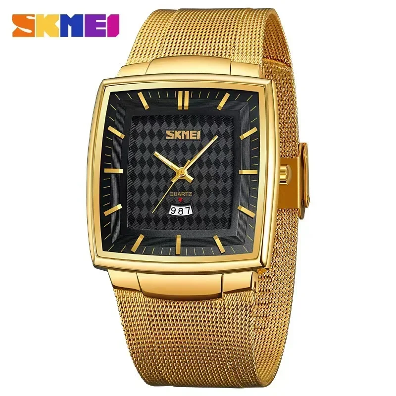 SKMEI-9311-Waterproof-Square-Quartz-Watch-reloj-hombre-For-Men ...