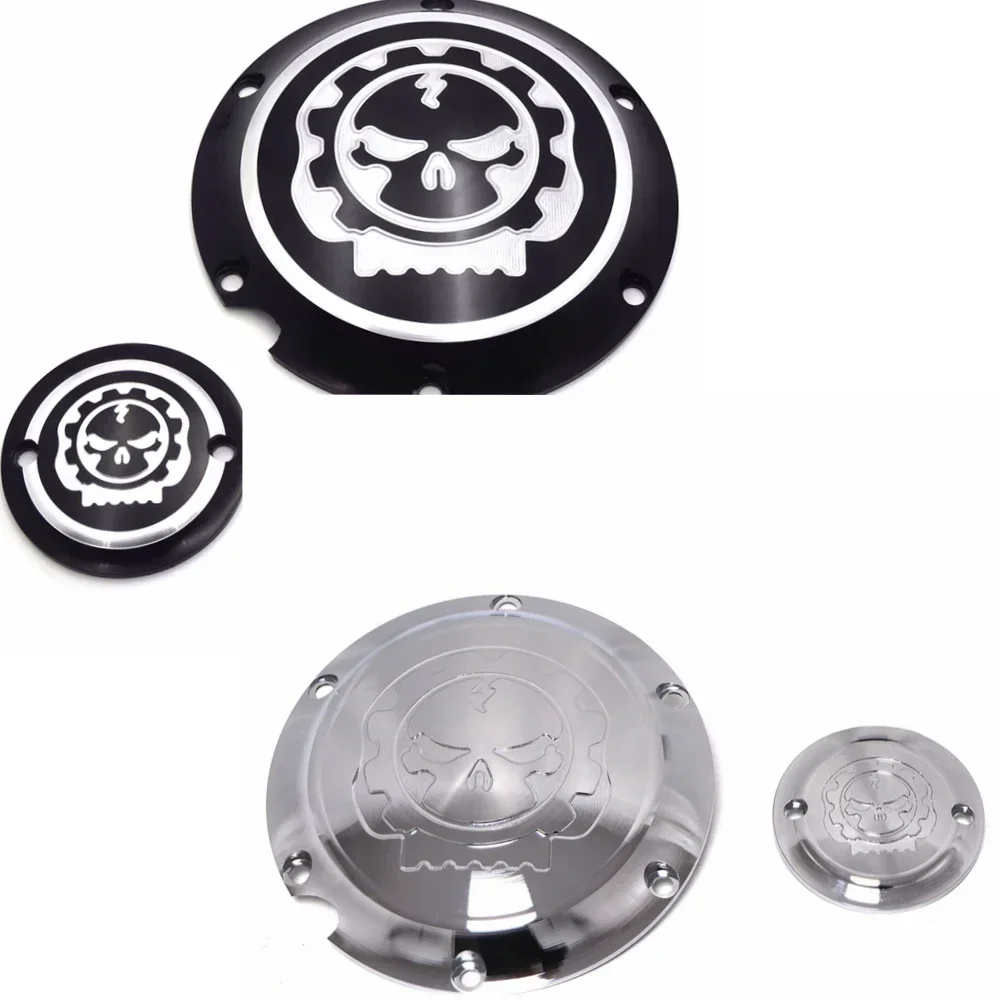Gear Skull Engine Derby Timer Cover For Harley Davidson Sportster XL ...