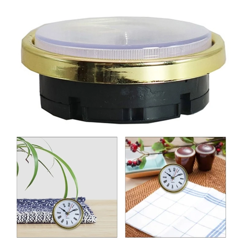Stylish-65mm-Clock-Insert-DIY-Movement-Round-Clock-Head-Inlaid-Reliable ...