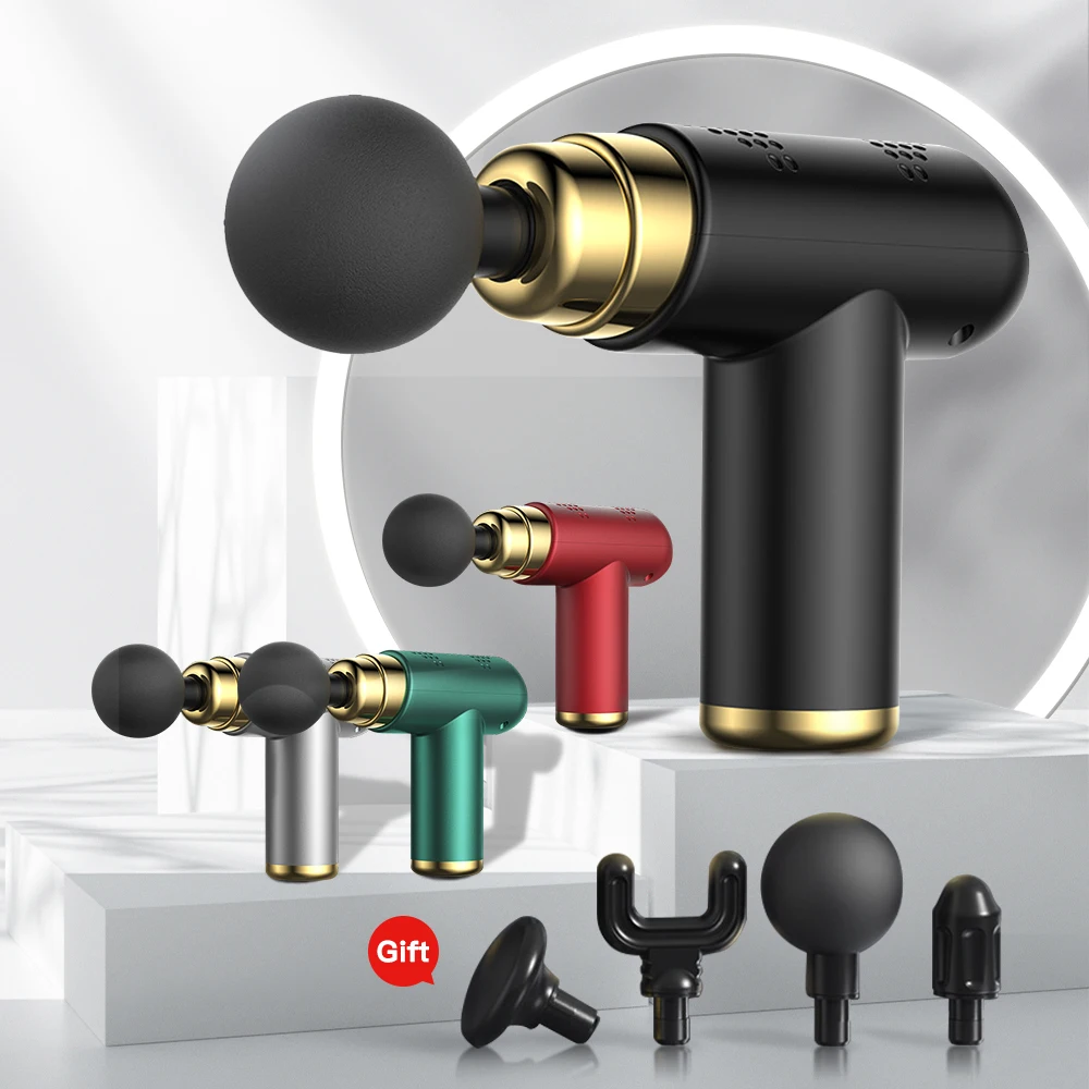 Fitness Massage Gun Deep Tissue Muscle Sport Massager Pain Relief ...