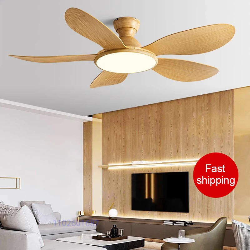 52inch-Modern-LED-60W-Low-Floor-DC-Motor-35W-Ceiling-Fans-With-Remote ...