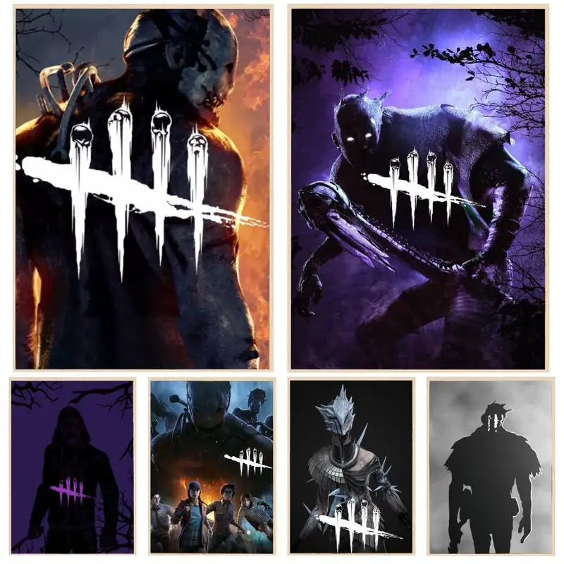 D-Dead-By-Daylight-Game-Posters-Kraft-Paper-Vintage-Poster-Wall-Art ...
