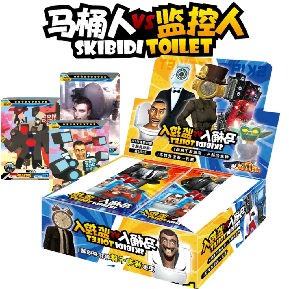 Skibidi-Toilet-Collection-Card-For-Children-Authentic-Toilet-Man ...