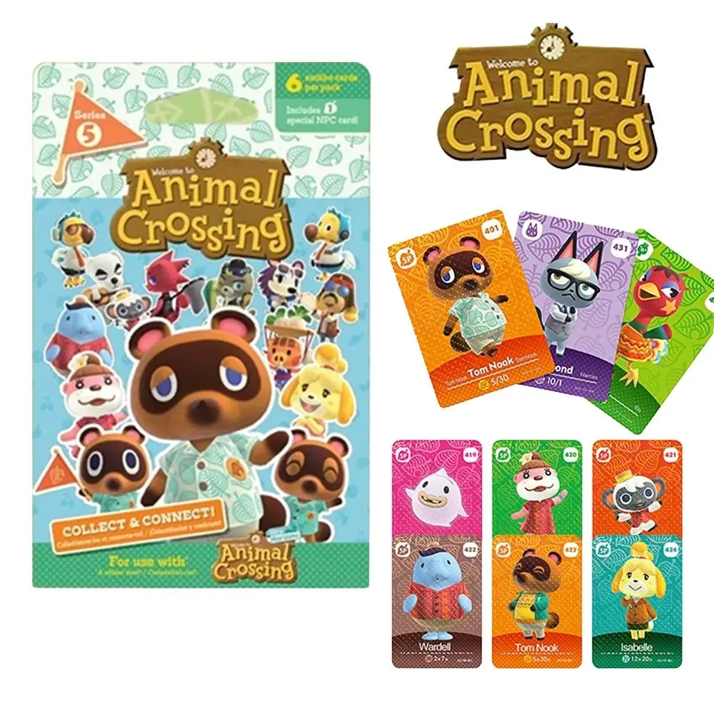 Animals-Crossing-New-Cards-Game-High-Quality-NFC-Cards-Animal-Cards ...