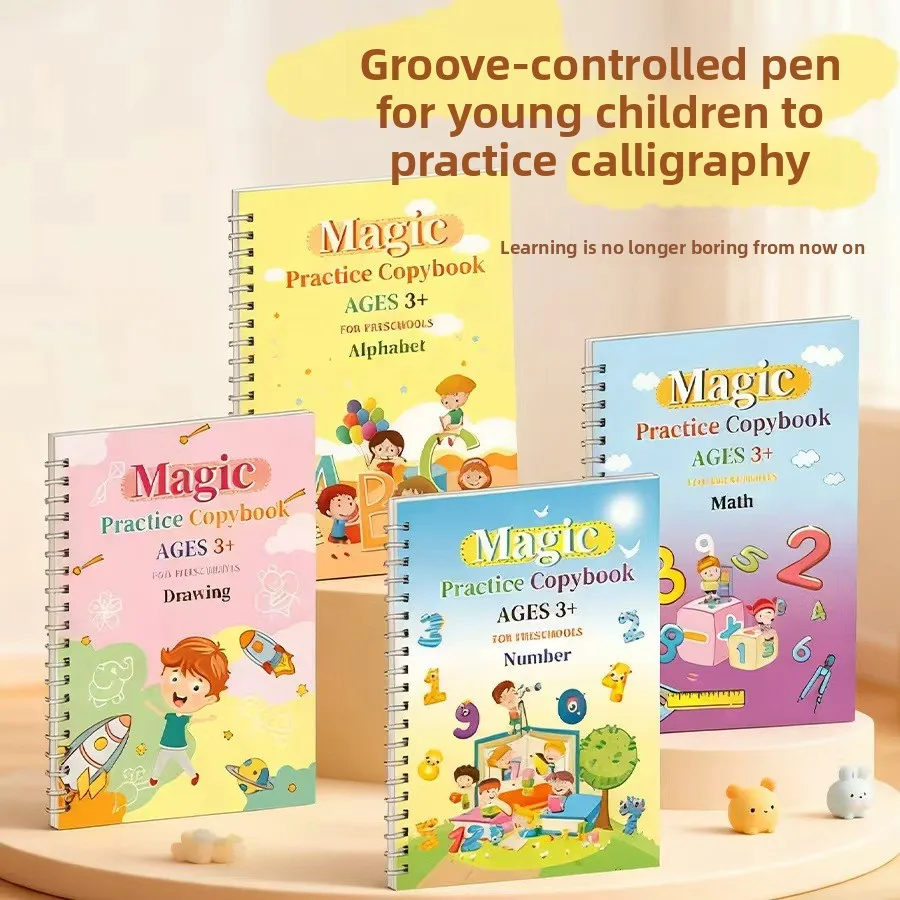 New Magic Groove Practice Copybook Preschool Strokes Enlightenment ...