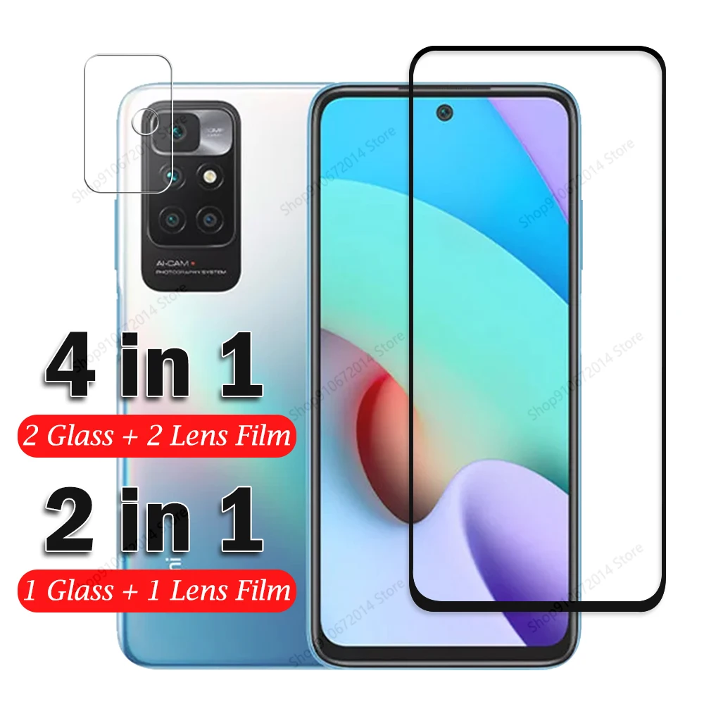 For-Xiaomi-Redmi-10-2022-Full-Glue-Cover-9H-Tempered-Glass-For-Redmi ...