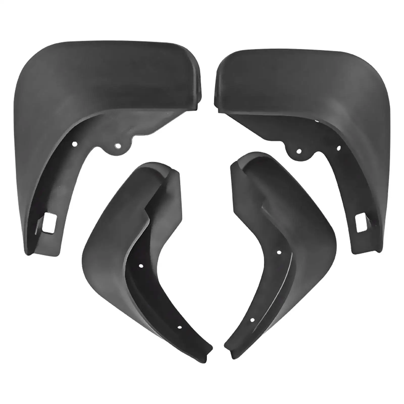 Guardabarros-de-coche-f-cil-de-instalar-accesorios-de-piezas-de-coche-guardabarros-delantero-y ...