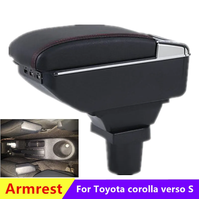 Car-Armrest-For-Toyota-corolla-verso-S-Armrest-Box-central-Storage-box ...
