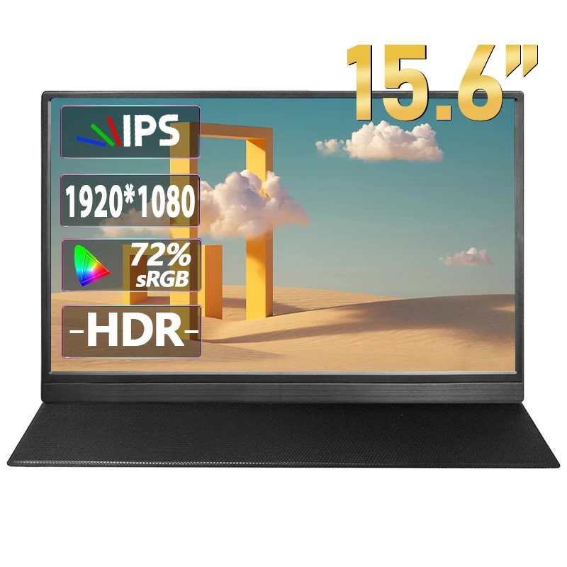 15-6-Inch-1080P-IPS-Portable-Monitor-Stereo-Dual-Speakers-HDR-Display ...
