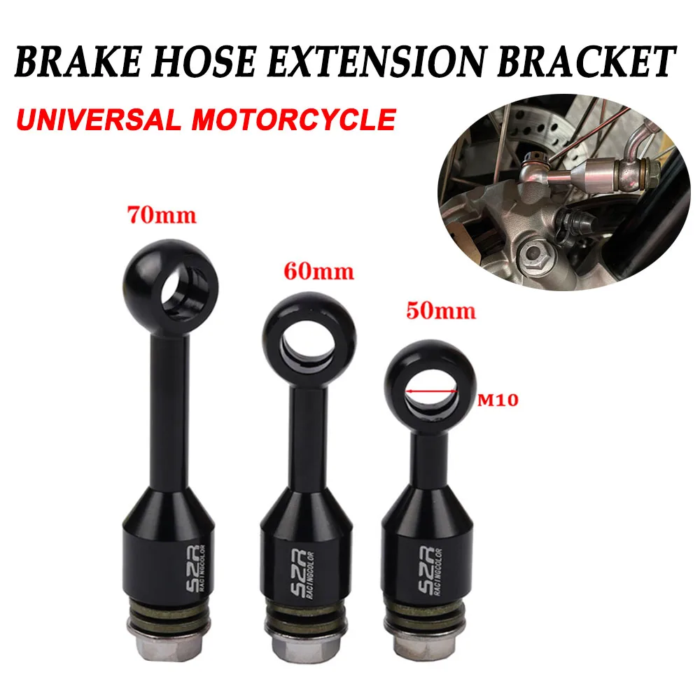 Motorcycle-Brake-Fluid-Hose-Extension-Bracket-Tubing-Universal-M10 ...