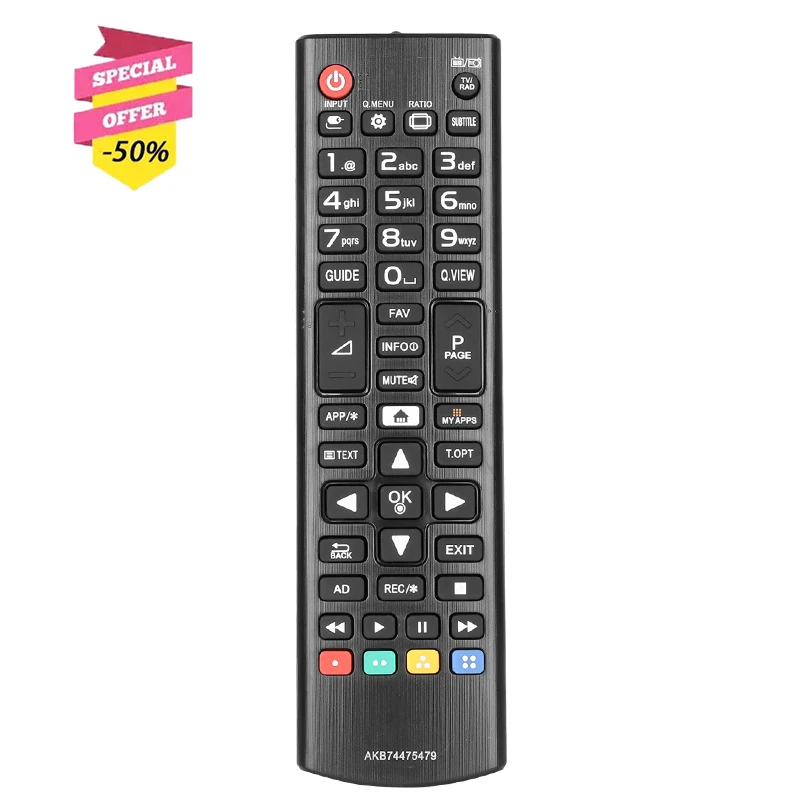AKB74475479-Remote-Control-For-LG-TV-32LW340C-39LB570V-39LB5800 ...
