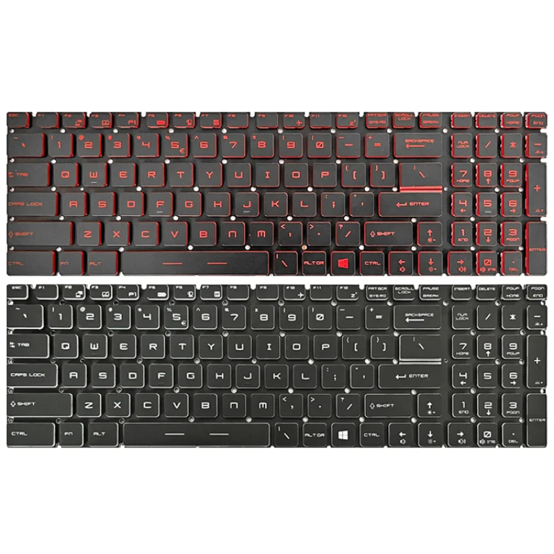 US-Laptop-Keyboard-For-MSI-GL62VR-GP62M-GL72M-GT76-GE63VR-GT72VR-MS ...