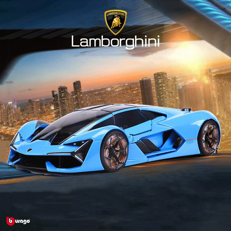 Lamborghini Sesto Elemento Blue Wallpaper