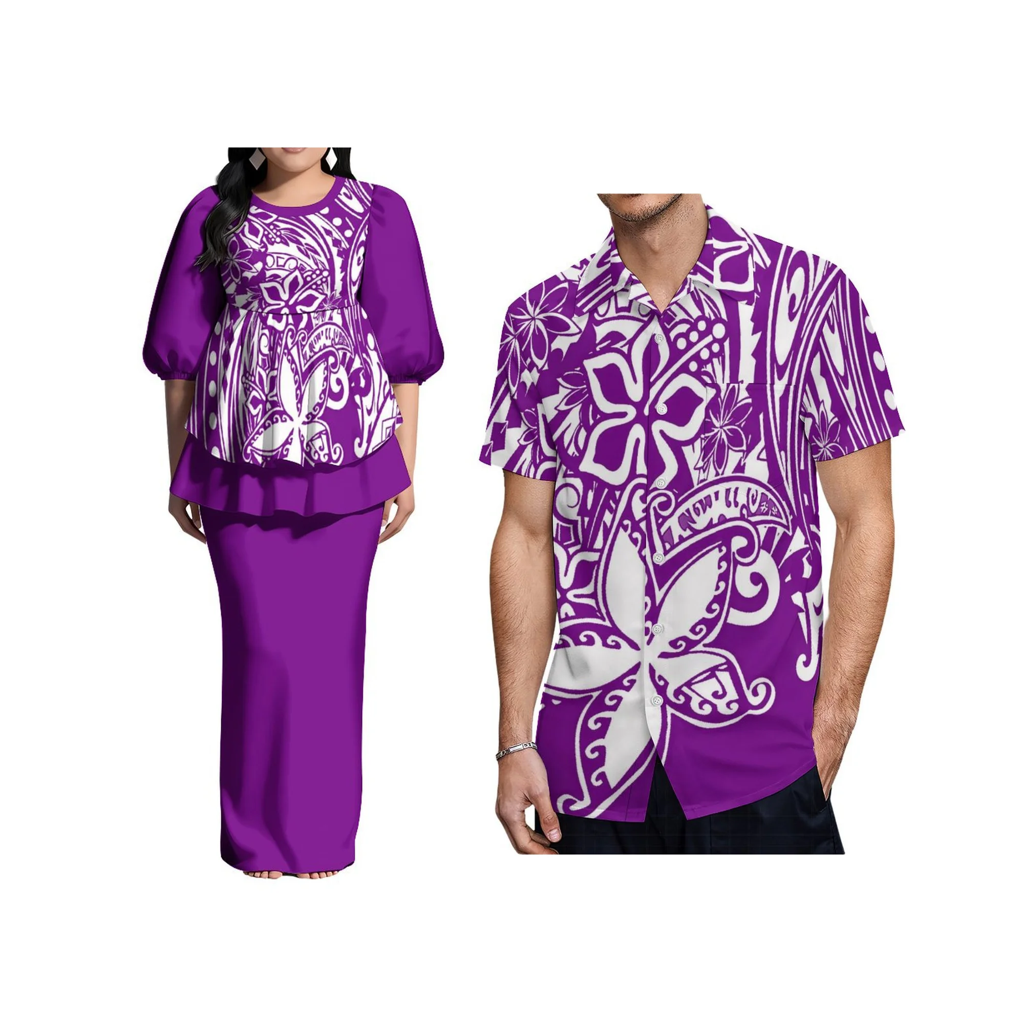 Plus Size Pacific Island Art Design Women Dress Custom Polynesian ...