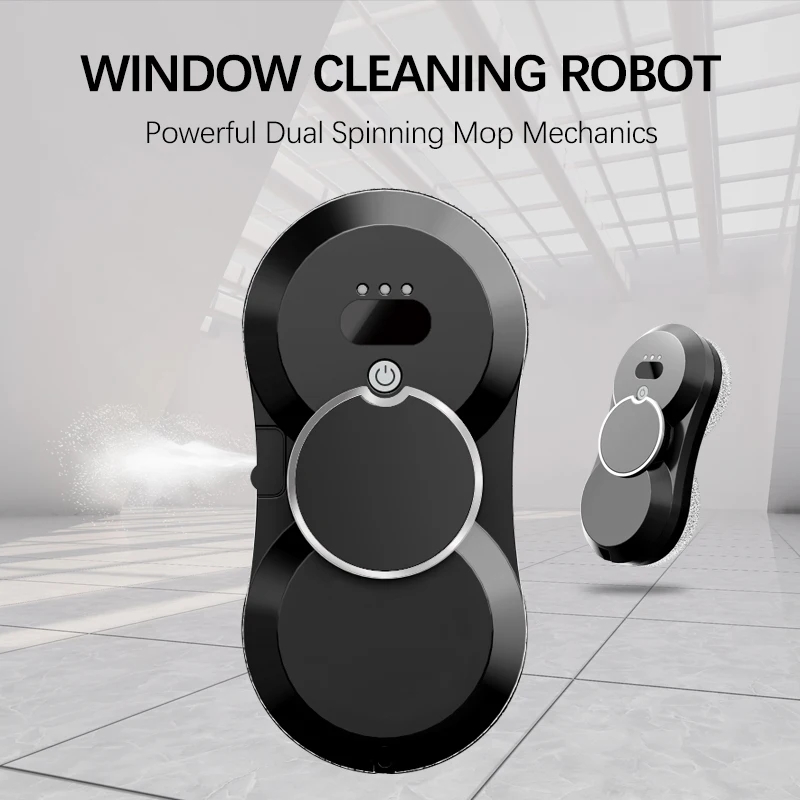 Robotic-Window-Cleaner-Remote-Control-High-Suction-Smart-Home-Glass ...