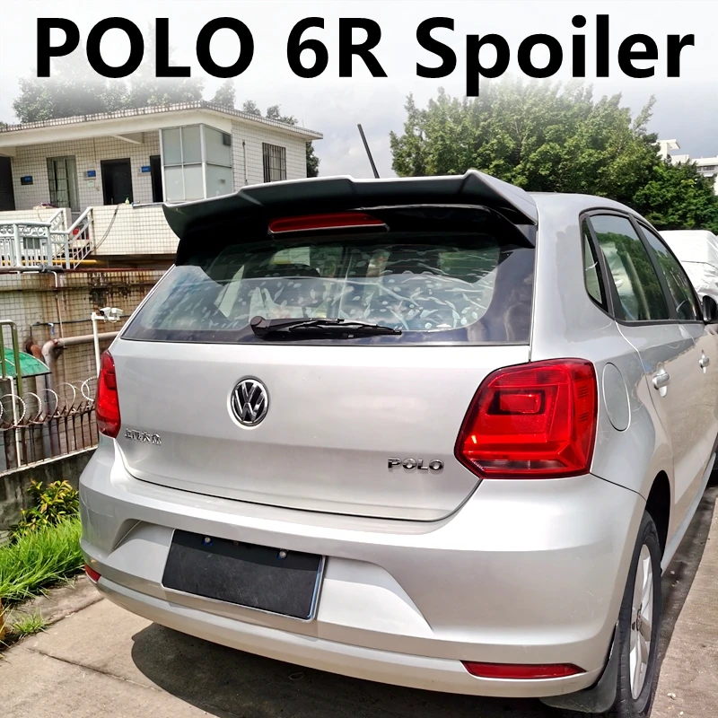 For-Volkswagen-VW-Polo-MK5-6C-spoiler-2011-2012-2013-2014-2015-2016 ...