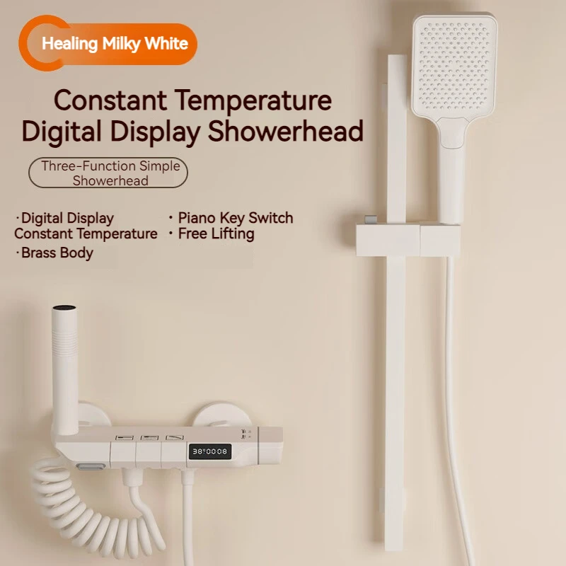 Deluxe-Hot-Cold-Shower-System-Set-Bathroom-Rain-Pressurized-Shower ...