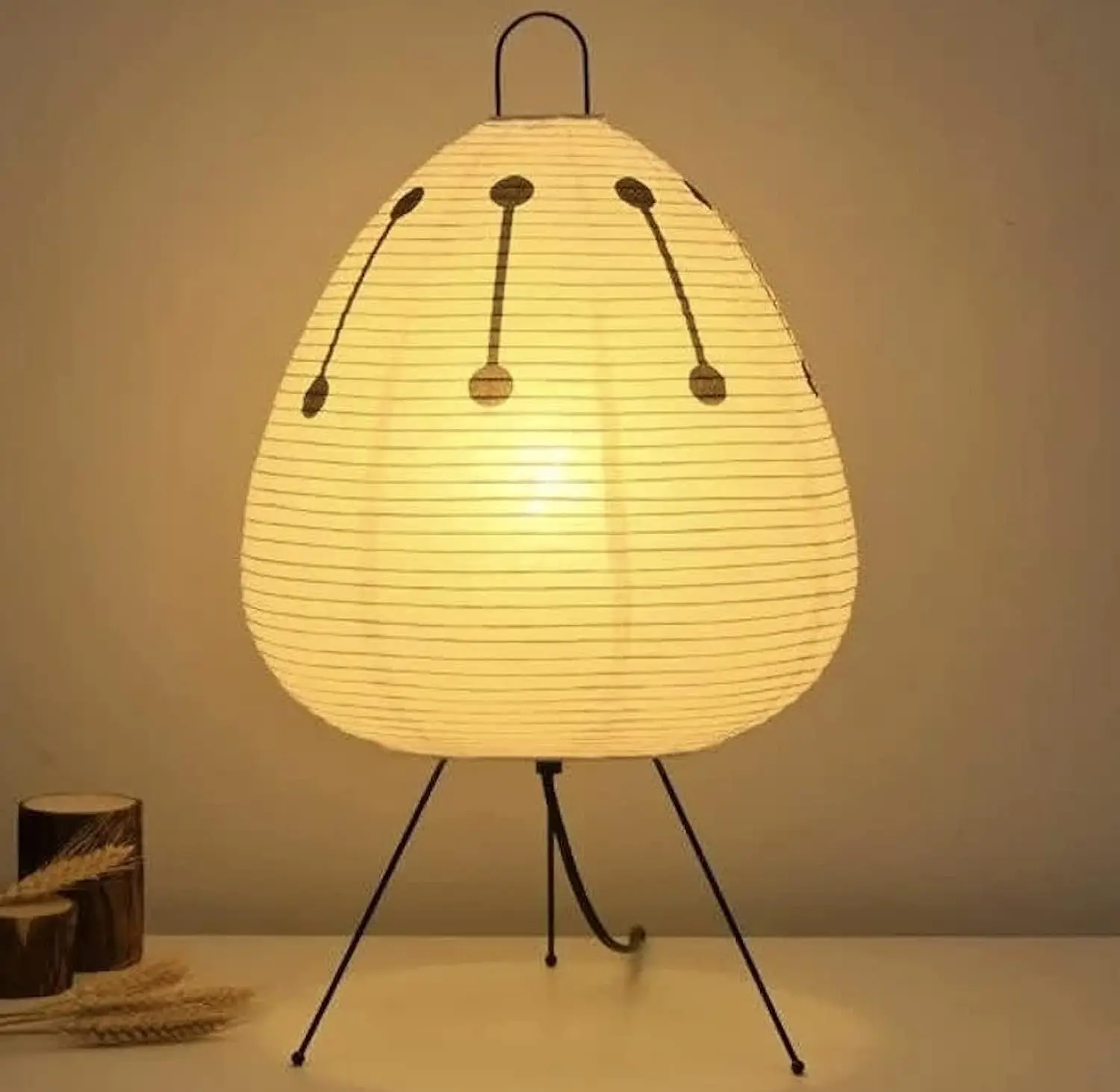 Nogy-Noguchi-Style-Lamp-Akari-Lamp-Table-Lamp-Paper-Lamp-Rice-Paper ...