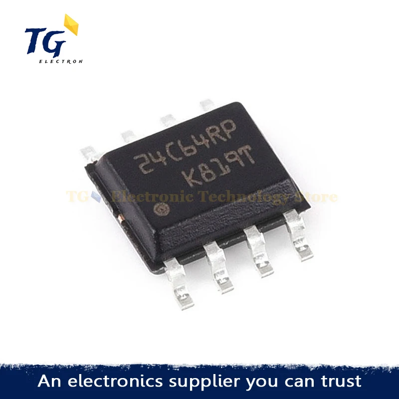 10pcs/lot M24C64-WMN6TP 24C64WP M24C02-WMN6T 24C02W6 IC EEPROM 64KBIT ...